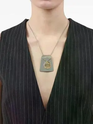 MAISON MARGIELA Vitrine Pendant Necklace - Silver