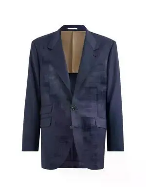 Brunello Cucinelli Cavallo Tailor Blazer - Blue