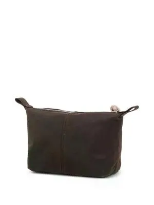 Bimba Y Lola Small Dark Coated Trapecio Make-up Case - Brown