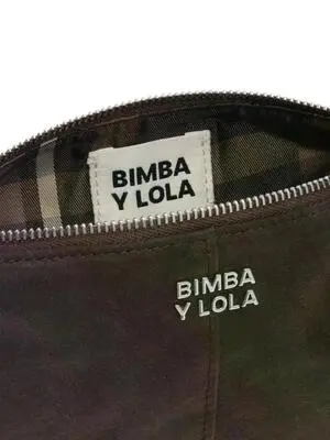 Bimba Y Lola Small Dark Coated Trapecio Make-up Case