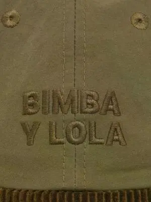 Bimba Y Lola Khaki Cotton Corduroy Cap