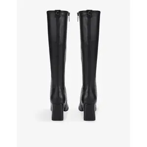 Carvela Rometta Faux-leather Heeled High-leg Boots