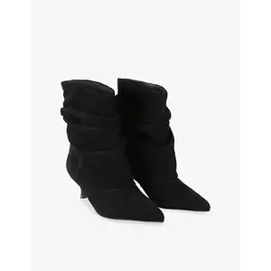 Steve Madden Flux Suede Heeled Ankle Boots