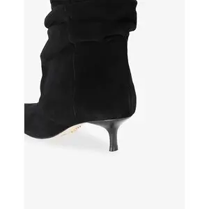 Steve Madden Flux Suede Heeled Ankle Boots
