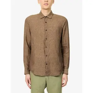 Orlebar Brown Giles Tailored-fit Linen Shirt