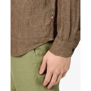 Orlebar Brown Giles Tailored-fit Linen Shirt