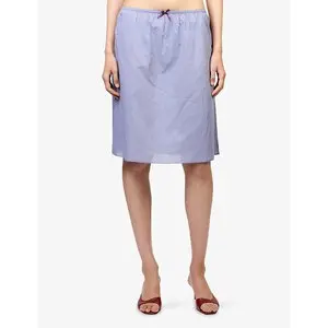 DEIJI STUDIOS Basic Cotton Mini Skirt