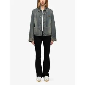 Zadig&Voltaire Lessa Washed Denim Jacket
