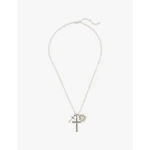 TWOJEYS Multi Cross Sterling- Necklace - Silver