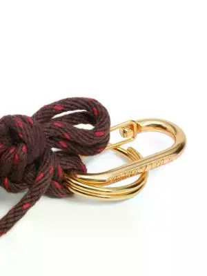 Bimba Y Lola Heart And Cord Keyring