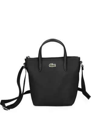 Lacoste Logo-appliqué Tote Bag - Black