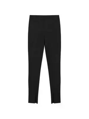 Almada Label Millie Side-slit Leggings - Black