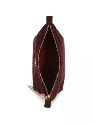 Bimba Y Lola Medium Burgundy Coated Trapecio Make-up Case