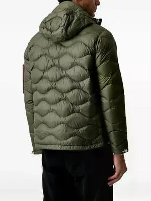 PEAK PERFORMANCE Helium Utility Quilted Hooded Jacket - Green