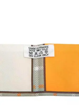 Hermès 1999-2007 Camails Silk Twilly Scarf Scarves - Multicolour