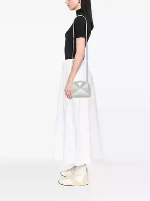 Bottega Veneta 2012-2026 Small Leather The Point Triangle Satchel