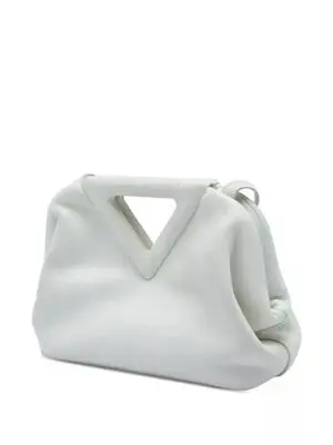 Bottega Veneta 2012-2026 Small Leather The Point Triangle Satchel