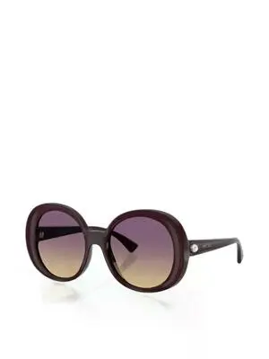 JIMMY CHOO Round-frame Gradient Sunglasses