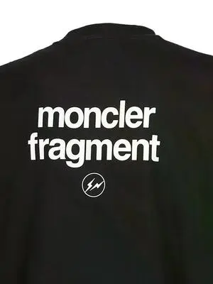 Moncler X Fragment Logo-print Cotton T-shirt