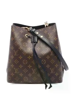 LOUIS VUITTON 2020 Monogram Neonoe Mm Bucket Bag - Brown