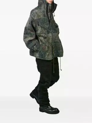 Matthew Williamson Boro Patchwork Military Jacket