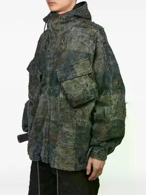 Matthew Williamson Boro Patchwork Military Jacket