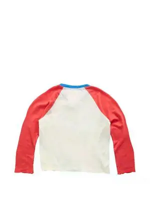 MOTHER The Vintage Sporty Concert Graphic-print T-shirt - Neutrals