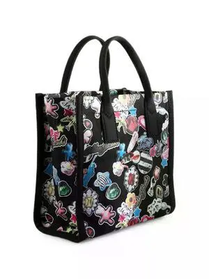 Marc Jacobs Sticker-print Tote Bag