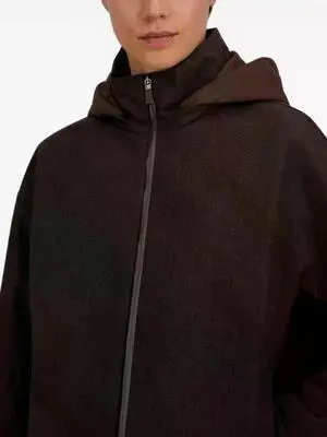 Herno Hooded Flannel Jacket