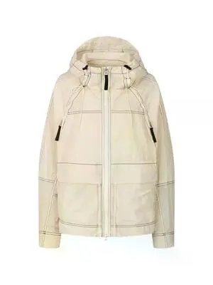 STUDIO TOMBOY Stitch-detail Hooded Jacket - Neutrals