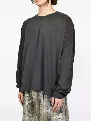 ALEXANDER DIGENOVA Logo-print Washed-effect T-shirt