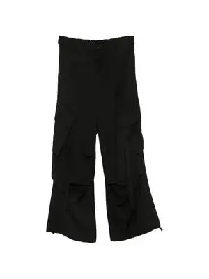 Isabel Benenato Wide-leg Cargo Pants