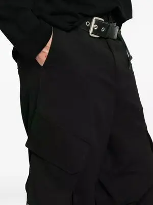 Isabel Benenato Wide-leg Cargo Pants