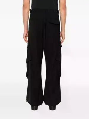 Isabel Benenato Wide-leg Cargo Pants