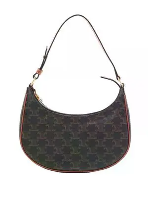 Celine 2000-2026 Medium Triomphe Coated Canvas Ava Shoulder Bag