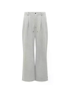 Noir Kei Ninomiya Pleated Pile-knit Trousers