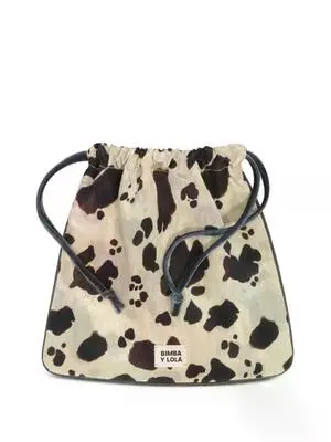 Bimba Y Lola Pony Scarf Pouch Bag - Neutrals