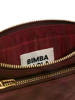 Bimba Y Lola Burgundy Coated Pocket Purse