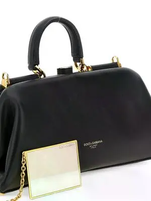 Dolce & Gabbana Medium Grandma Handbag In Plongé Nappa Leather