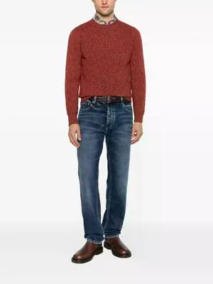 FILIPPO DE LAURENTIIS Mélange Crew-neck Sweater