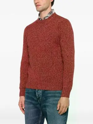 FILIPPO DE LAURENTIIS Mélange Crew-neck Sweater