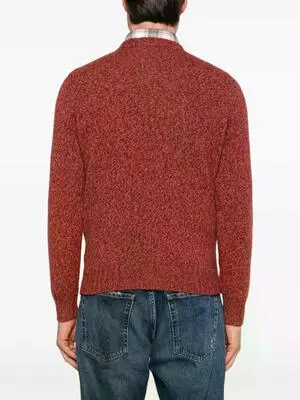 FILIPPO DE LAURENTIIS Mélange Crew-neck Sweater