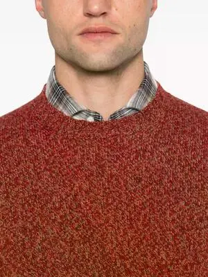 FILIPPO DE LAURENTIIS Mélange Crew-neck Sweater