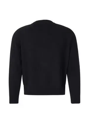 CARRER Button-detail Crew-neck Sweater