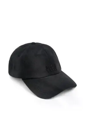 Bimba Y Lola Faded Cotton Cap - Black