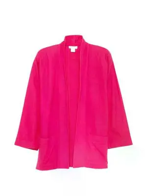 GENNY 1980s Shawl-lapel Jacket - Pink