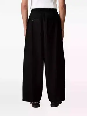 WILLY CHAVARRIA Wide-leg Pleated Trousers
