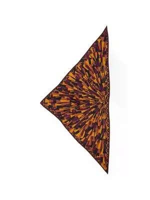 Emilio Pucci Baiadera Print Triangle Scarf - Red