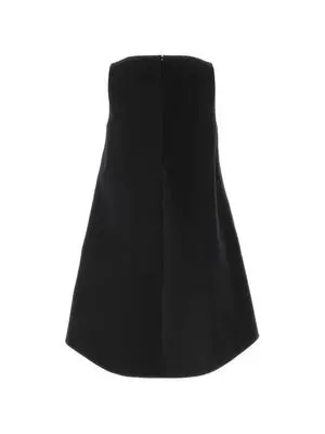 Balenciaga Sleeveless A-line Mini Dress - Black
