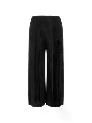 Issey Miyake Hatching Bottoms Pleated Trousers